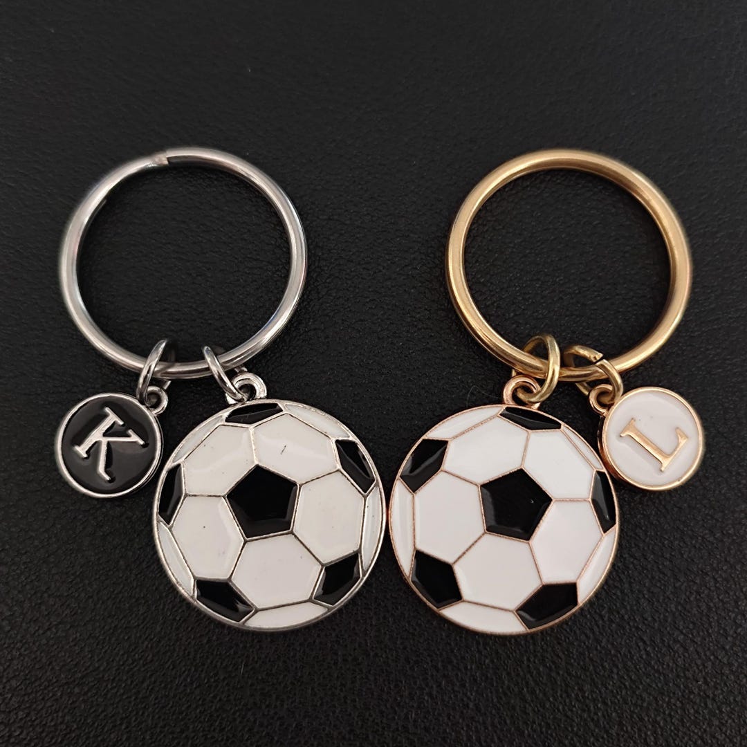 Personalized Soccer Keychain Gift for Players - Etsy