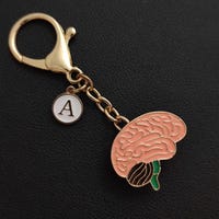 3- D Brain Key Chain - Etsy