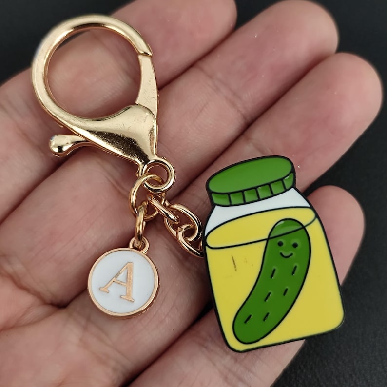 Personalized Pickles Dual-purpose Bag Charm or Pin - Etsy