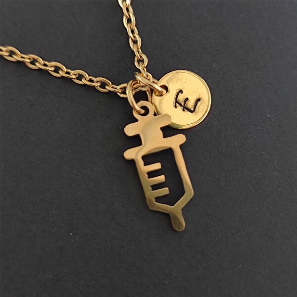 Syringe Necklace - Etsy