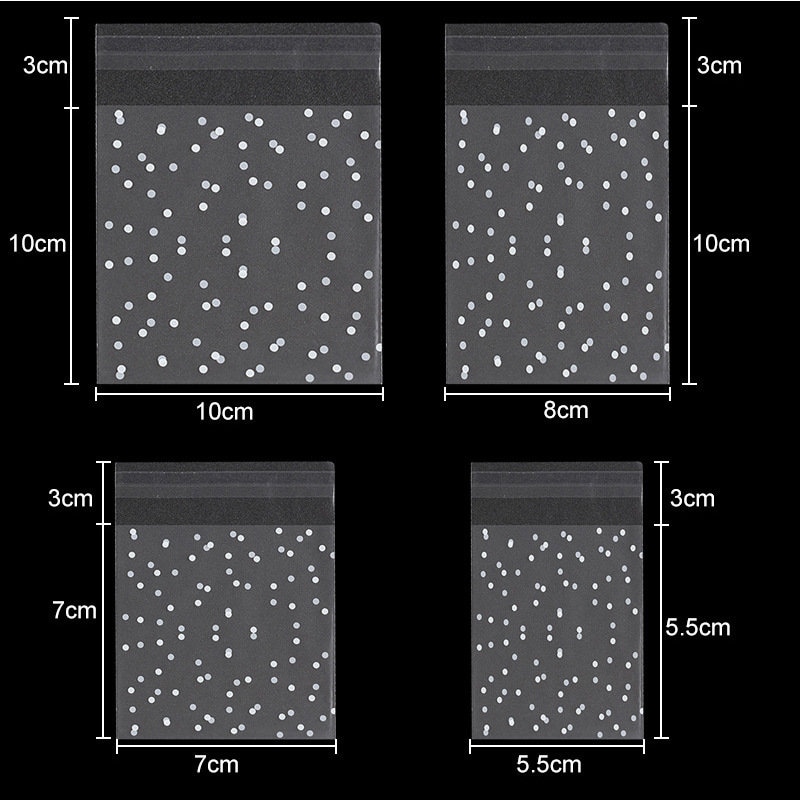 Dotted Cellophane Bags - Etsy UK