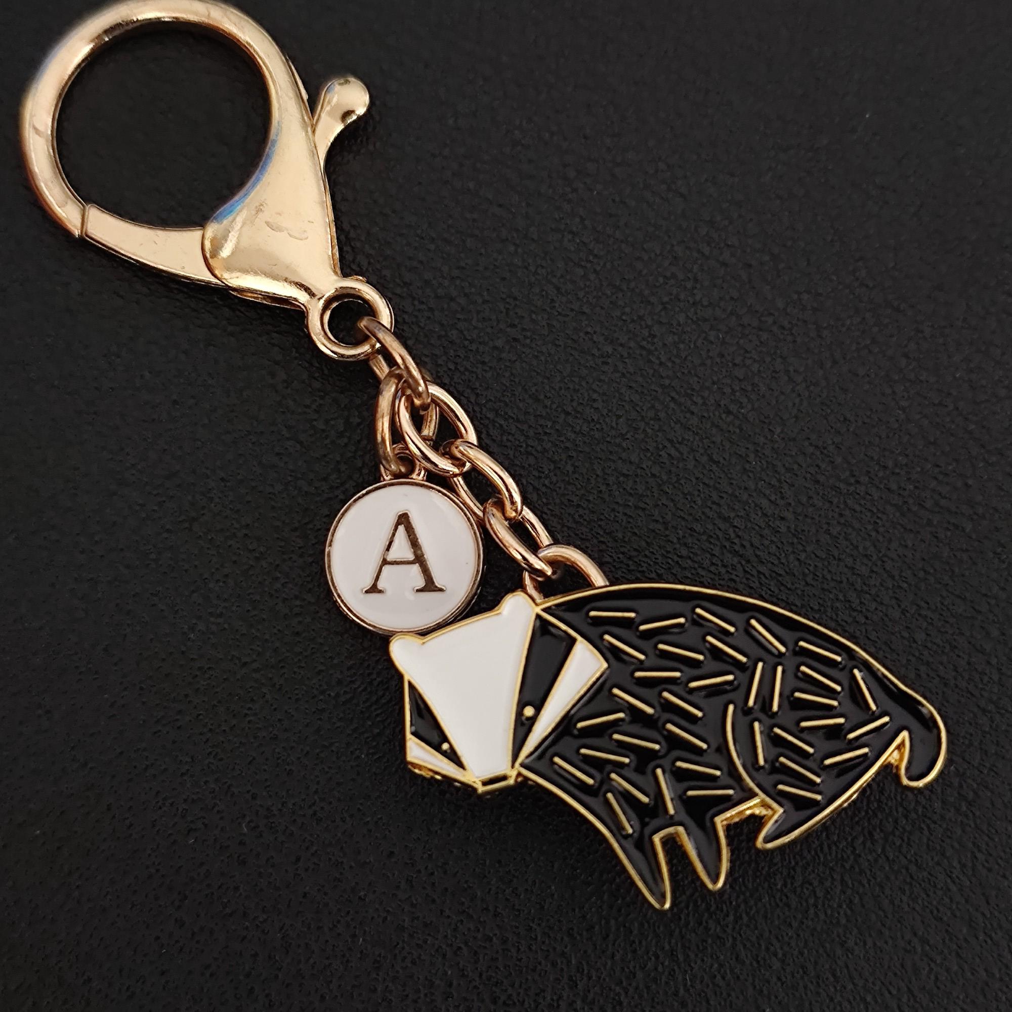 Personalized Badger Bag Charm Dual-purpose Pin - Etsy