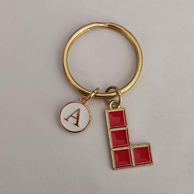 Tetris Keychain - Etsy