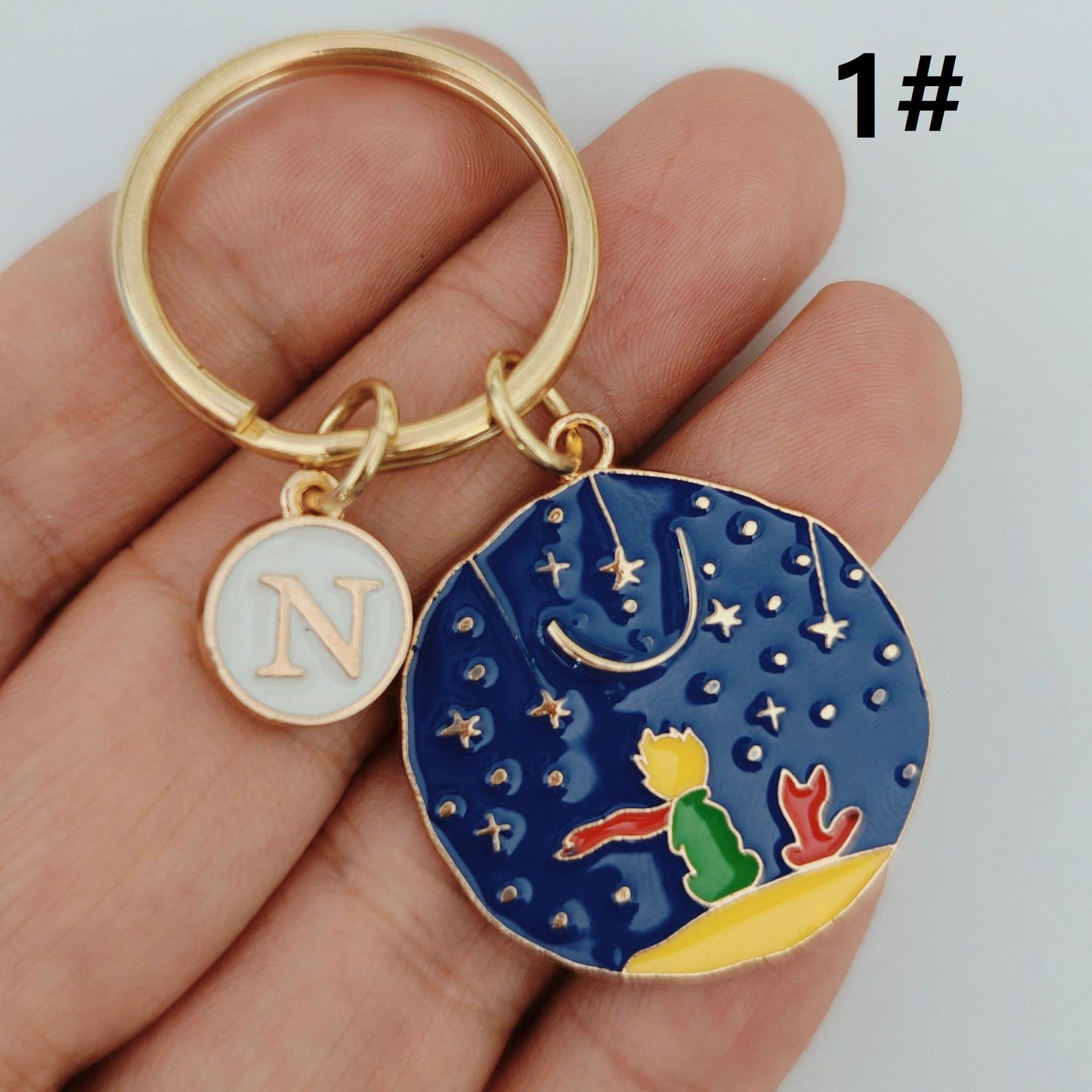 Personalized Little Prince Keychain Gift for Kids - Etsy