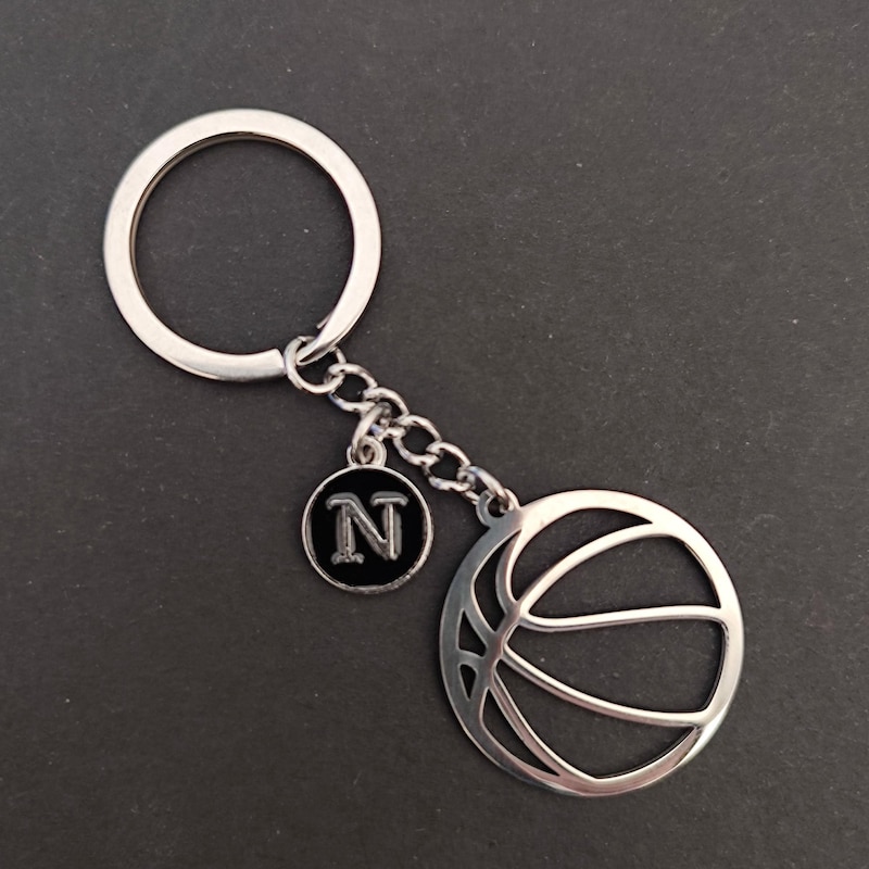 Basketball Keychain - Etsy