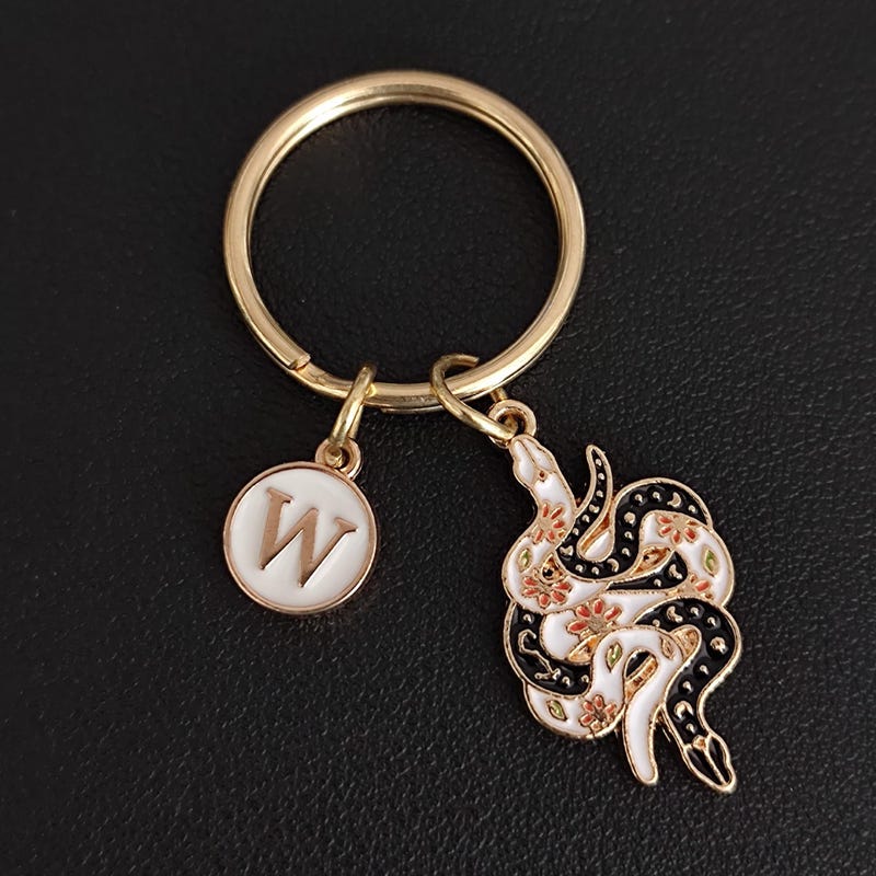 Snake Keychain - Etsy