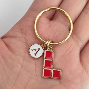 Personalized Tetris Keychain Gift for Game Lover - Etsy