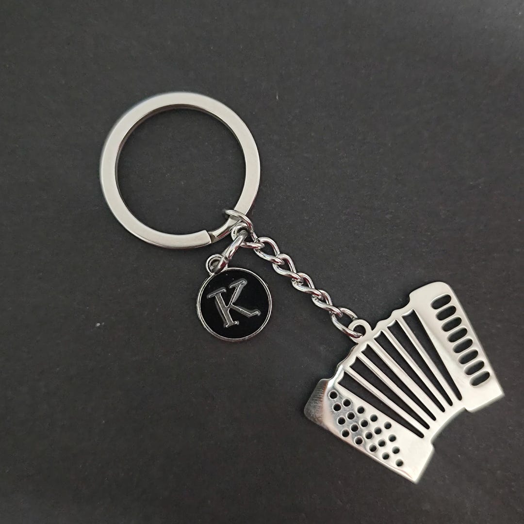 Personalized Accordion Keychain Gift Boy Girl - Etsy