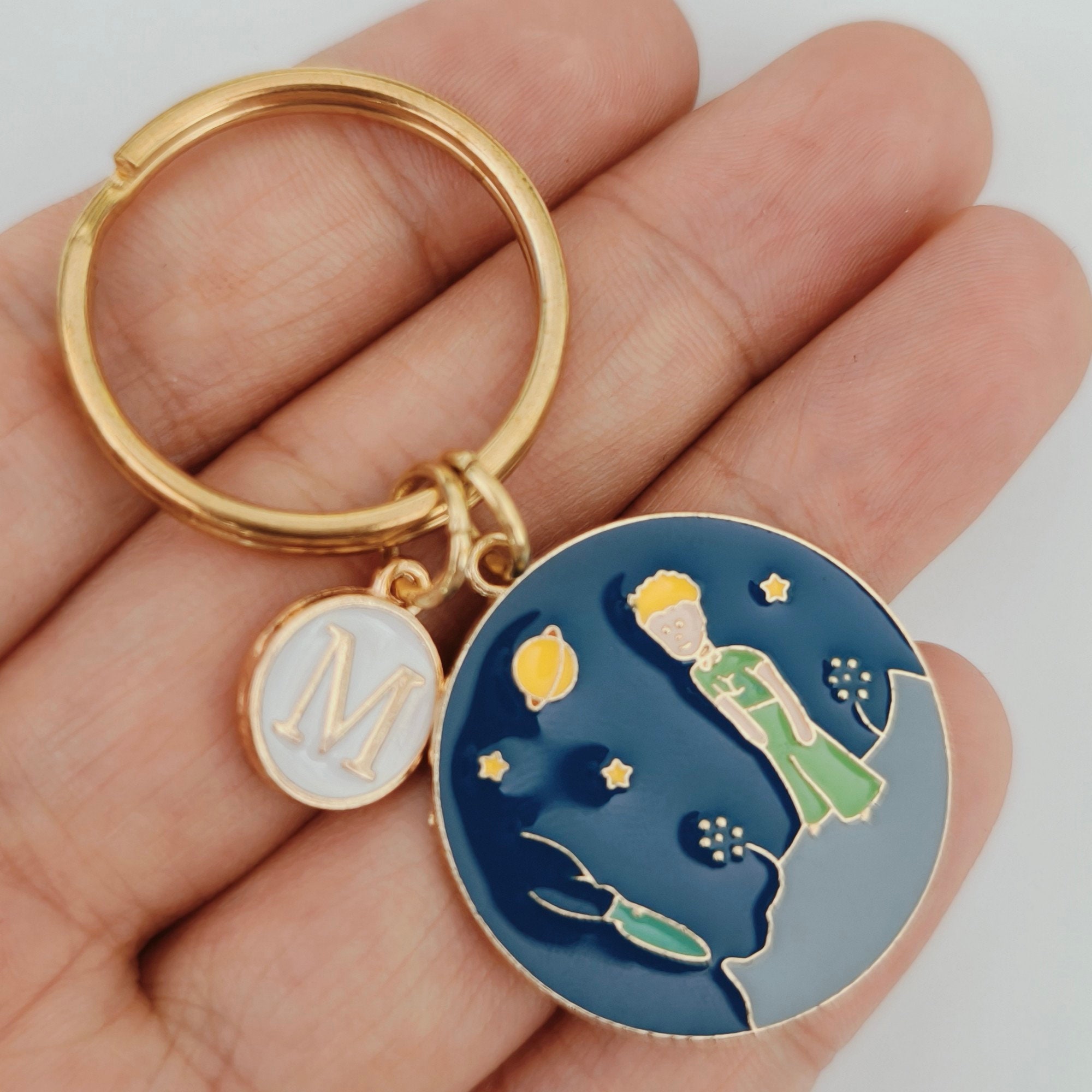 Personalized Little Prince Keychain Gift for Kids - Etsy