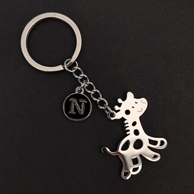 Giraffe Keychain - Etsy UK