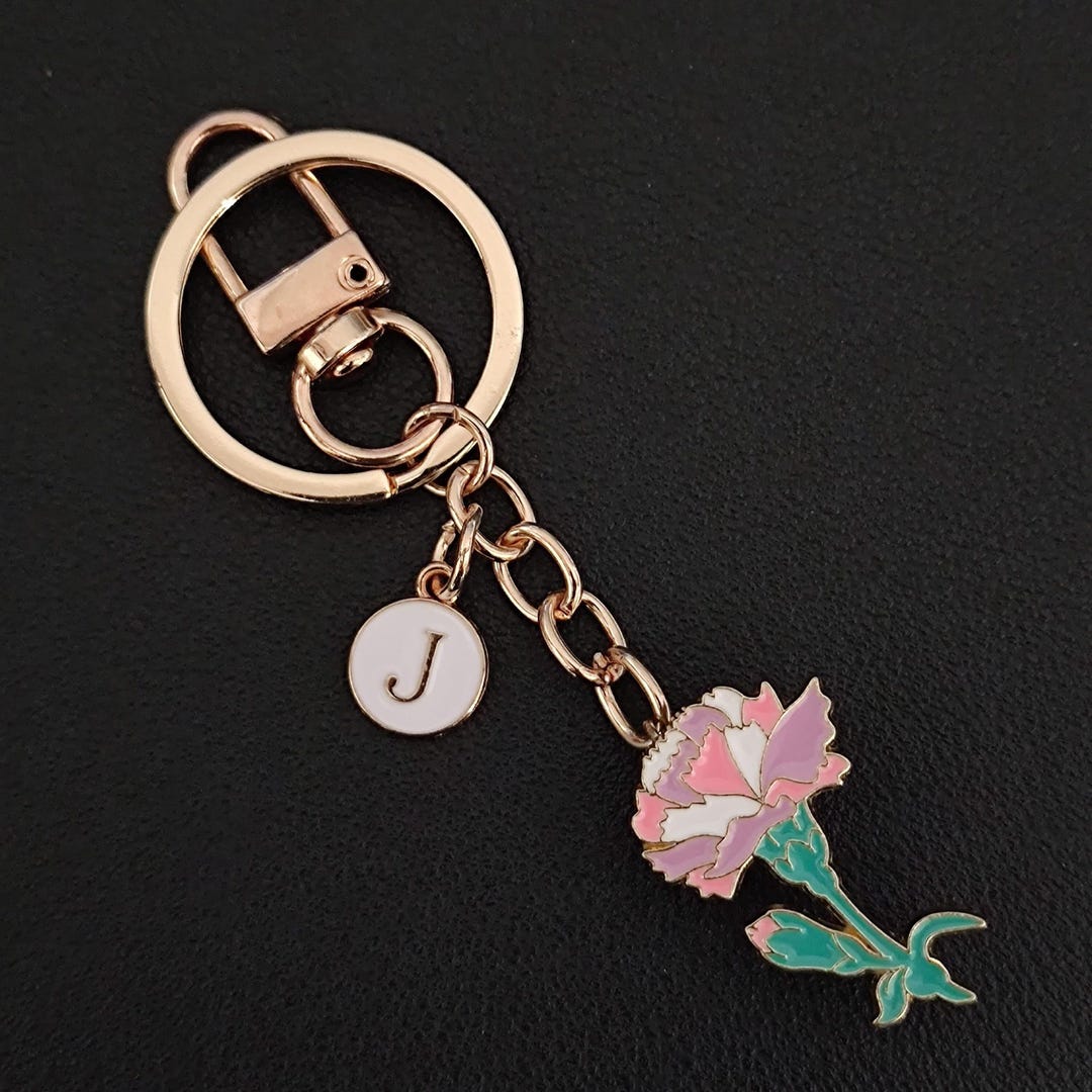 Carnation Dual-purpose Bag Charm or Pin - Etsy