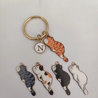 Cat Keychain - Kitten Keychain - the Best Things in Life Are Rescued ...