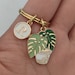 Monstera Green Leaves Keychain for Girls - Etsy