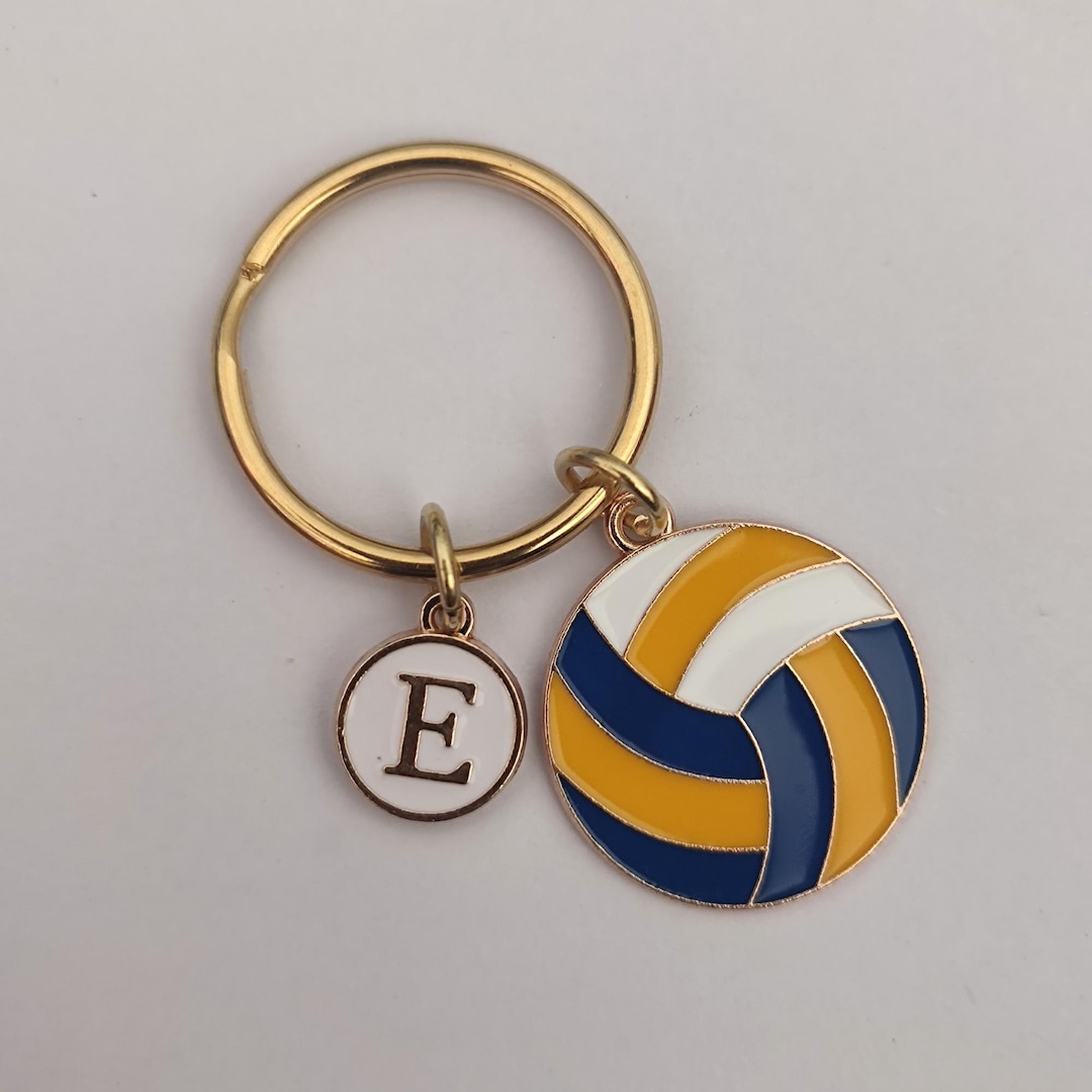 Personalized Volleyball Keychain Gift for Players - Etsy