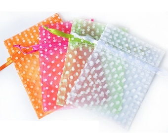 Polka Dot Drawstring | Etsy