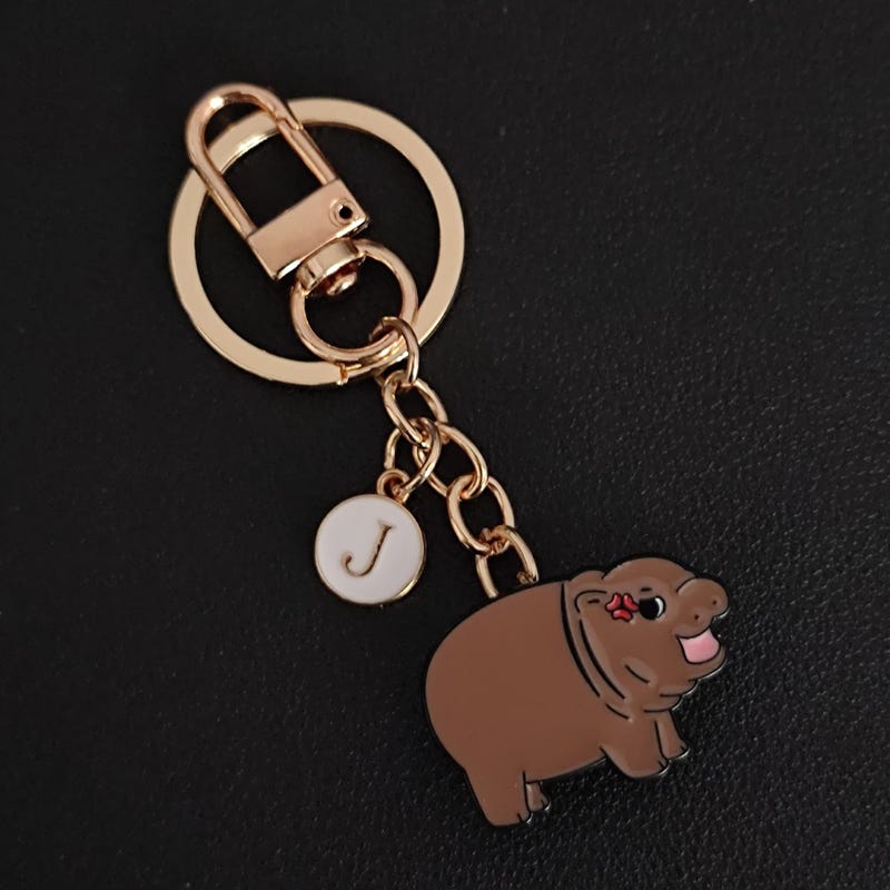 Hippo Hippo Bag Charm - Etsy