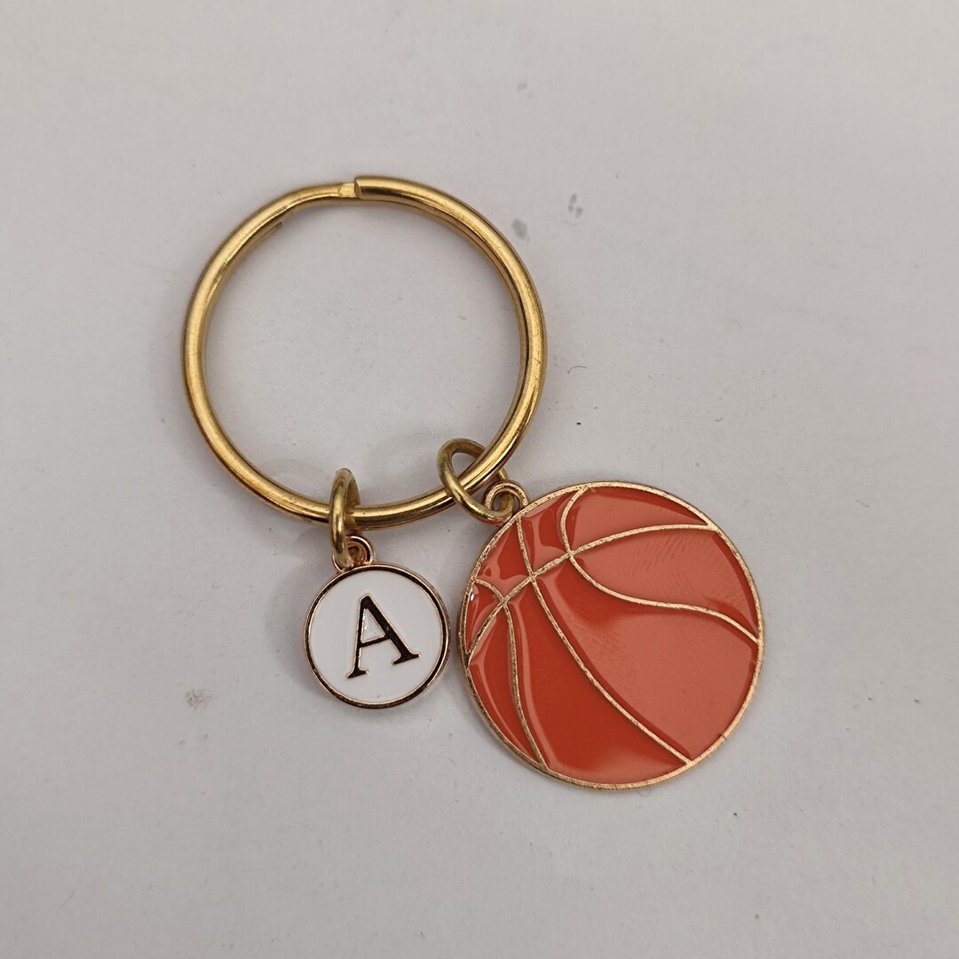 Personalized Basketball Keychain Gift for Players - Etsy