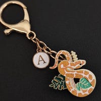 Snake Keyrings-pearl Colored, Small - Etsy