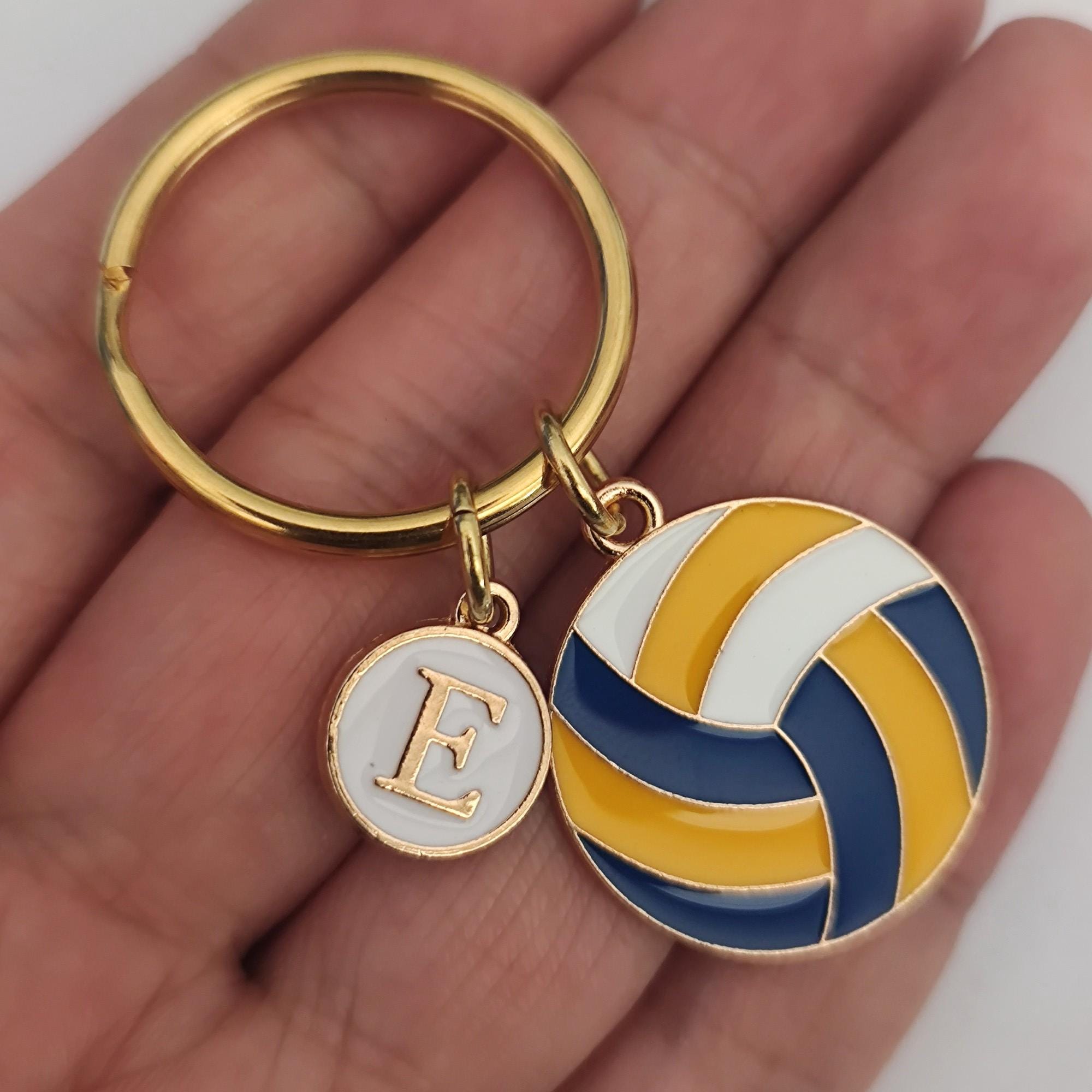 Personalized Volleyball Keychain Gift for Players - Etsy