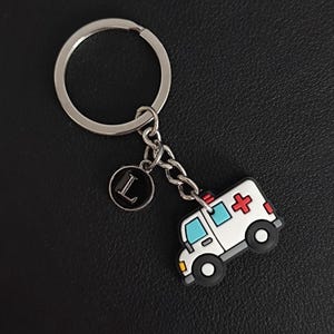Ambulance Keychain PVC Rubber for Hospital - Etsy
