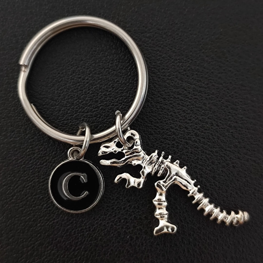 Dinosaur Fossil Keychain for Paleontology Lover - Etsy