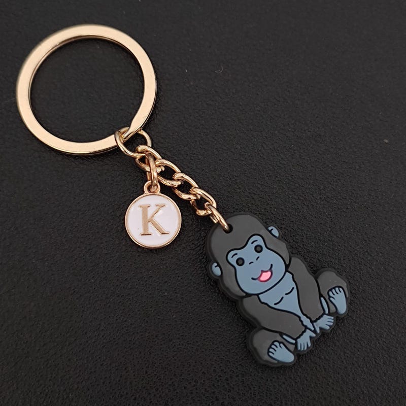 Gorilla Key Chains - Etsy
