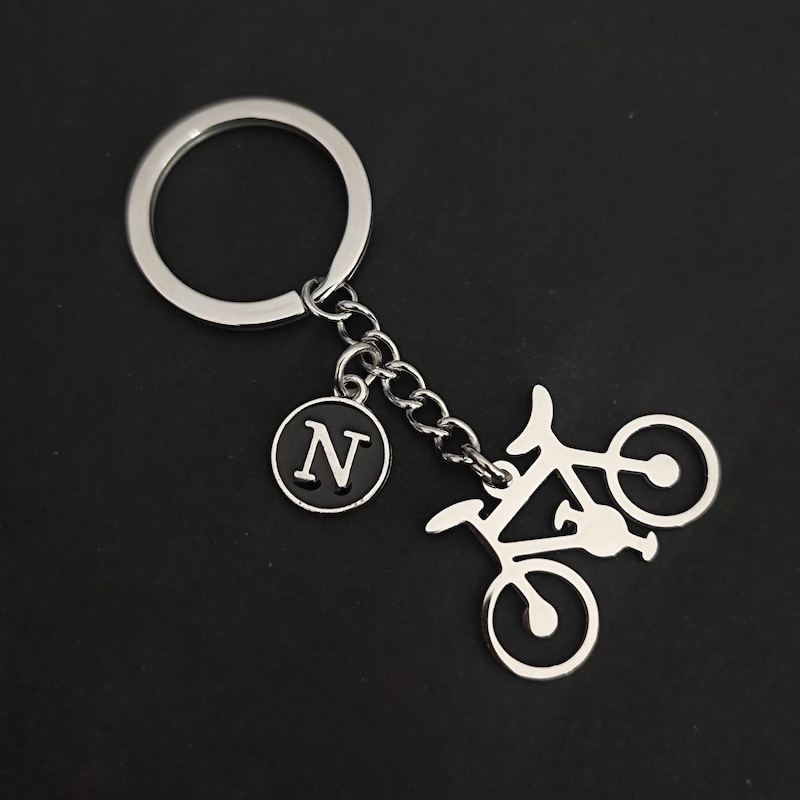 Bicycle Keychain - Etsy