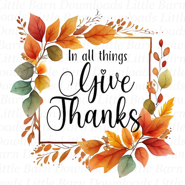 Give Thanks Art - Etsy