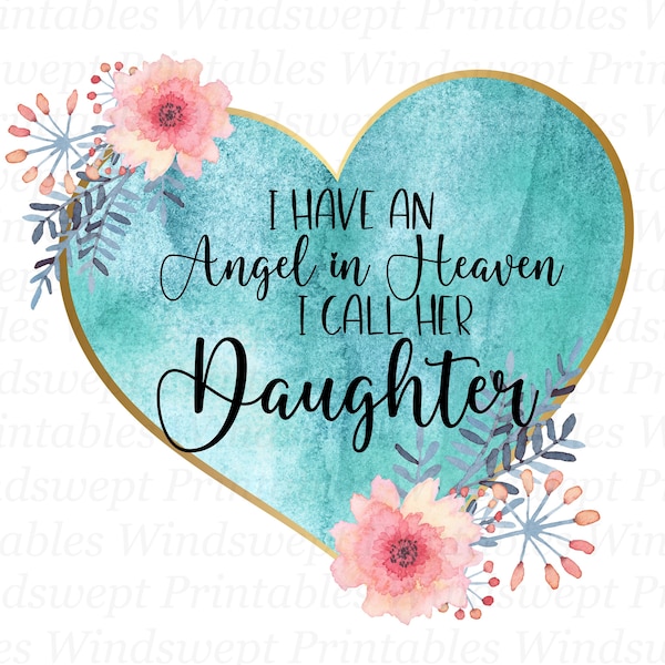 Angel Daughter in Heaven - Etsy