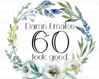 60 and Fabulous - Etsy
