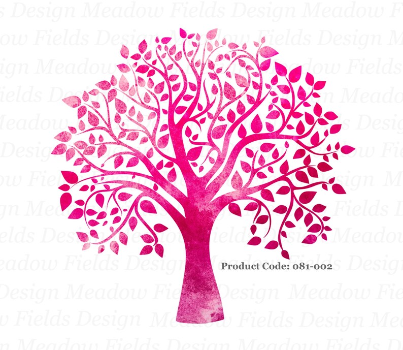 Tree Sublimation Family Tree Transfers Watercolour Pngs - Etsy UK