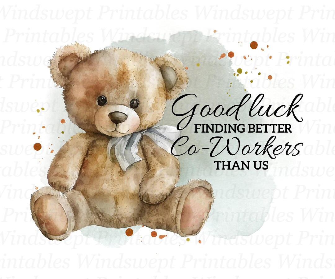 Good Luck Finding Better Coworkers PNG, Employee Clipart, Employee ...