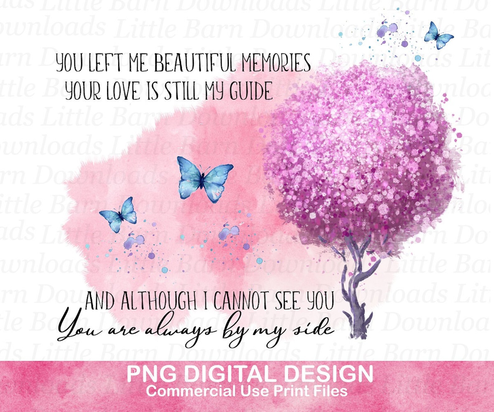 Memorial Sayings PNG in Loving Memory Clipart Sublimation - Etsy