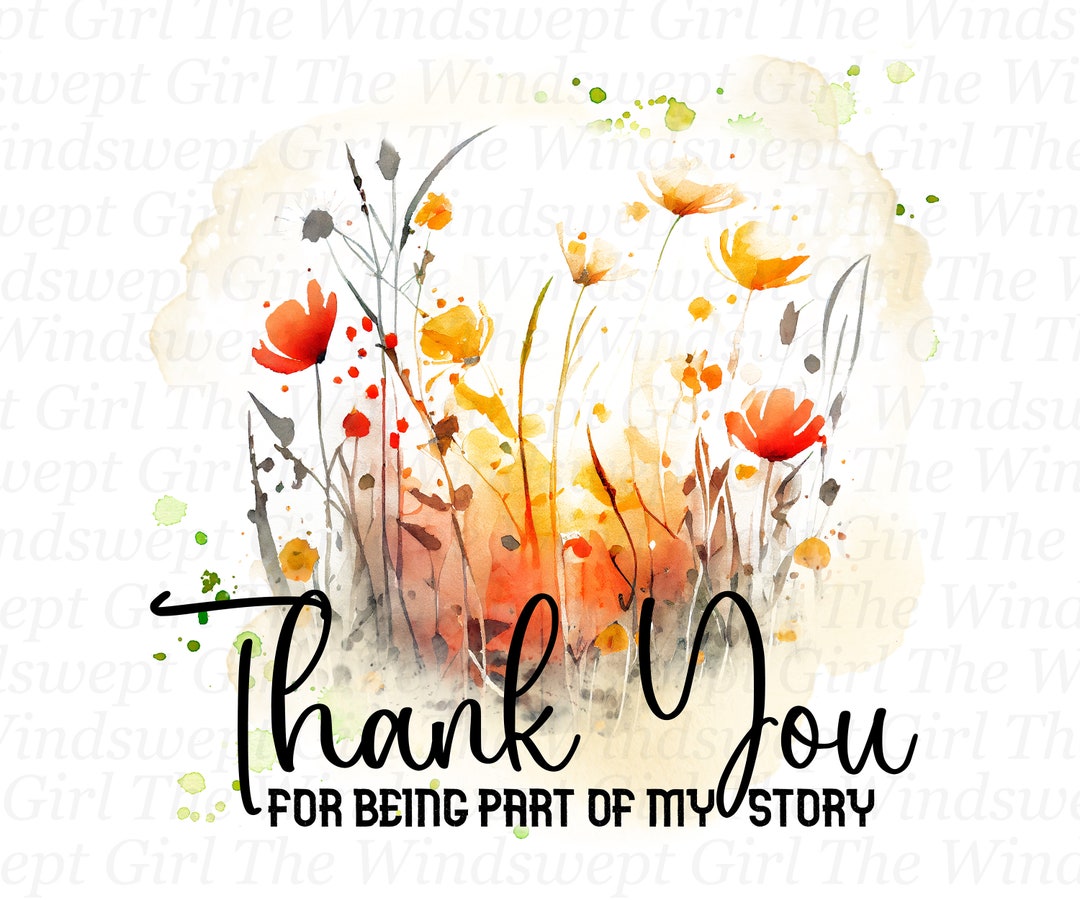 Thank You Teacher Clipart: Floral Watercolor PNG (digital Download) - Etsy