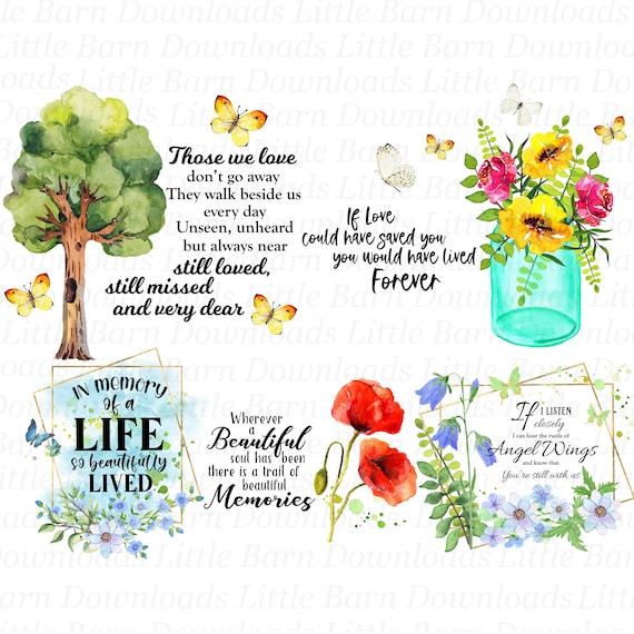 In Loving Memory Clip Art