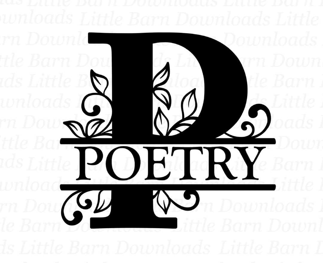 Poetry Clipart, Sublimation PNG, Digital Decals, Waterslide Graphics ...