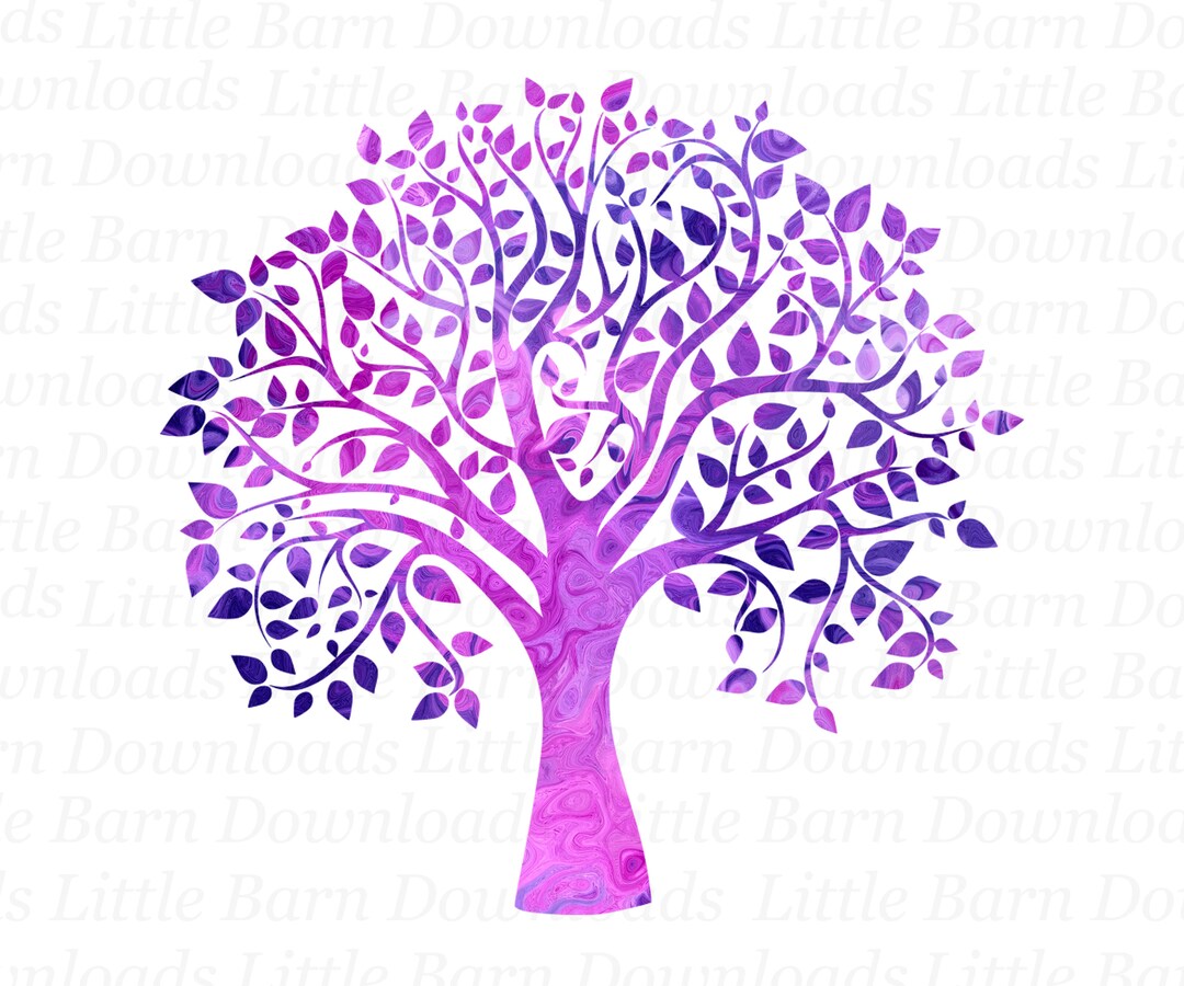 Tree Clipart, Family Tree Sublimation, Watercolour Pngs, Tree of Life ...