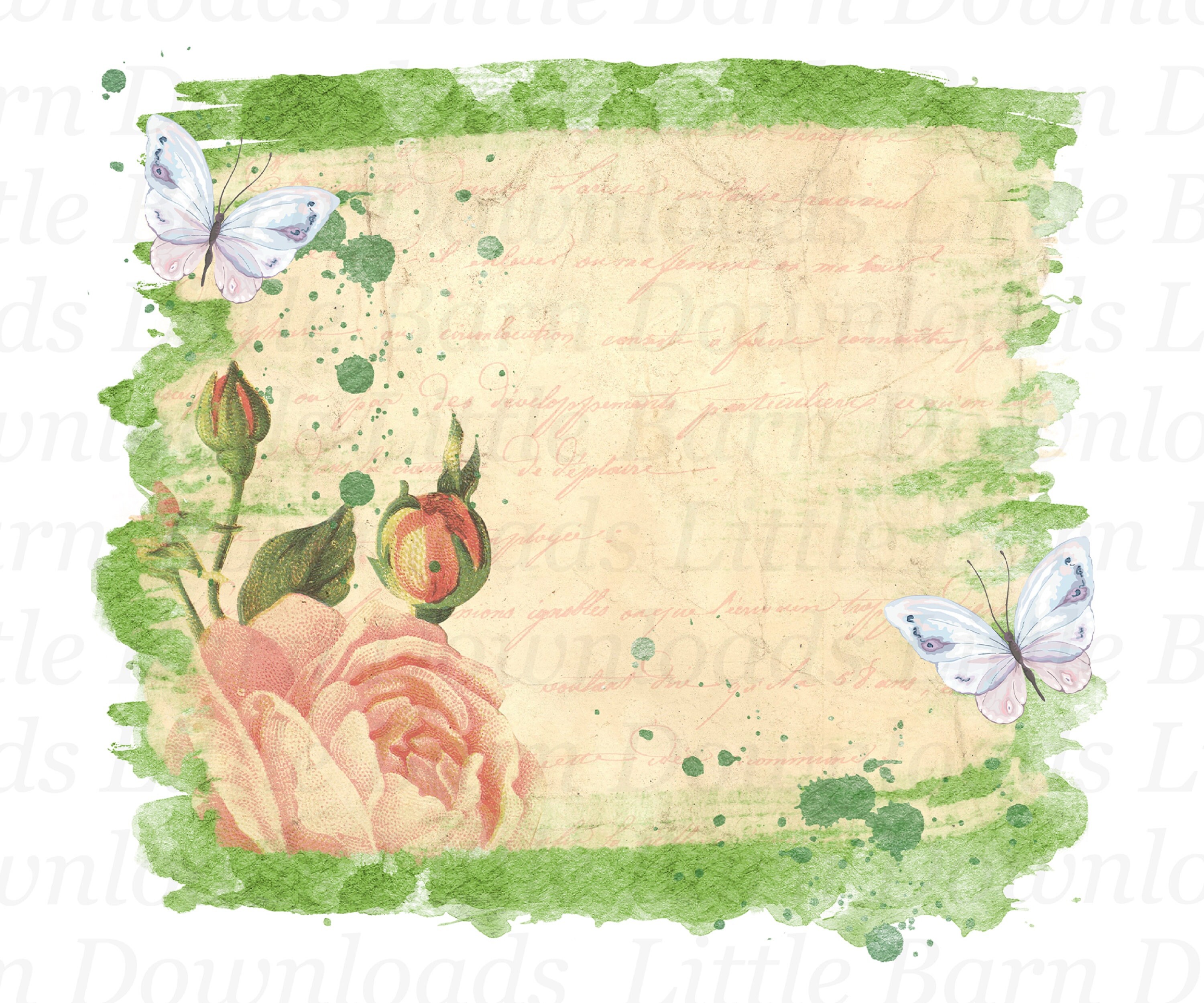 PNG Bundle Background Transfers Floral Sublimation - Etsy