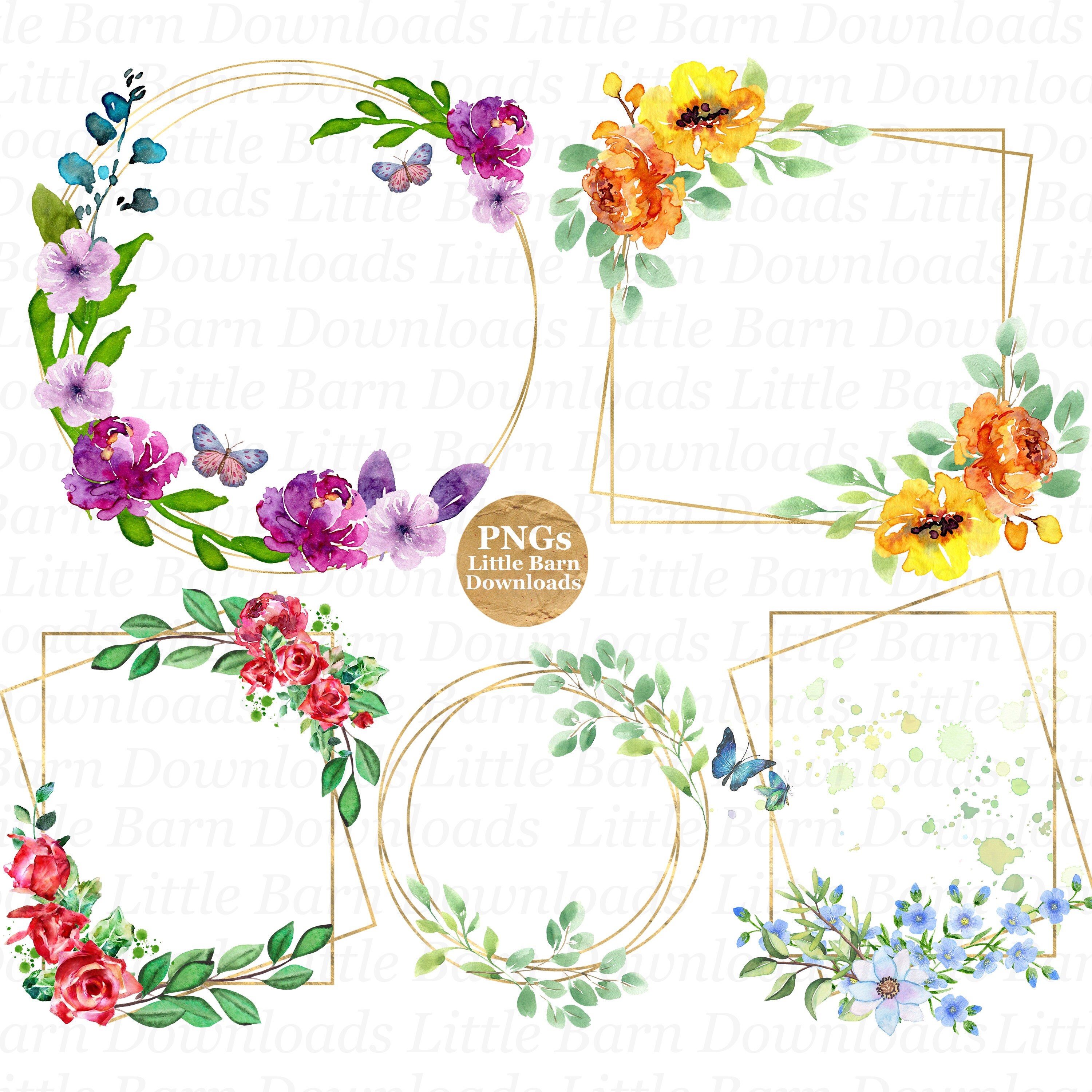 Frame Bundle PNGS Frame Transfers Sublimation Frames Bundle - Etsy