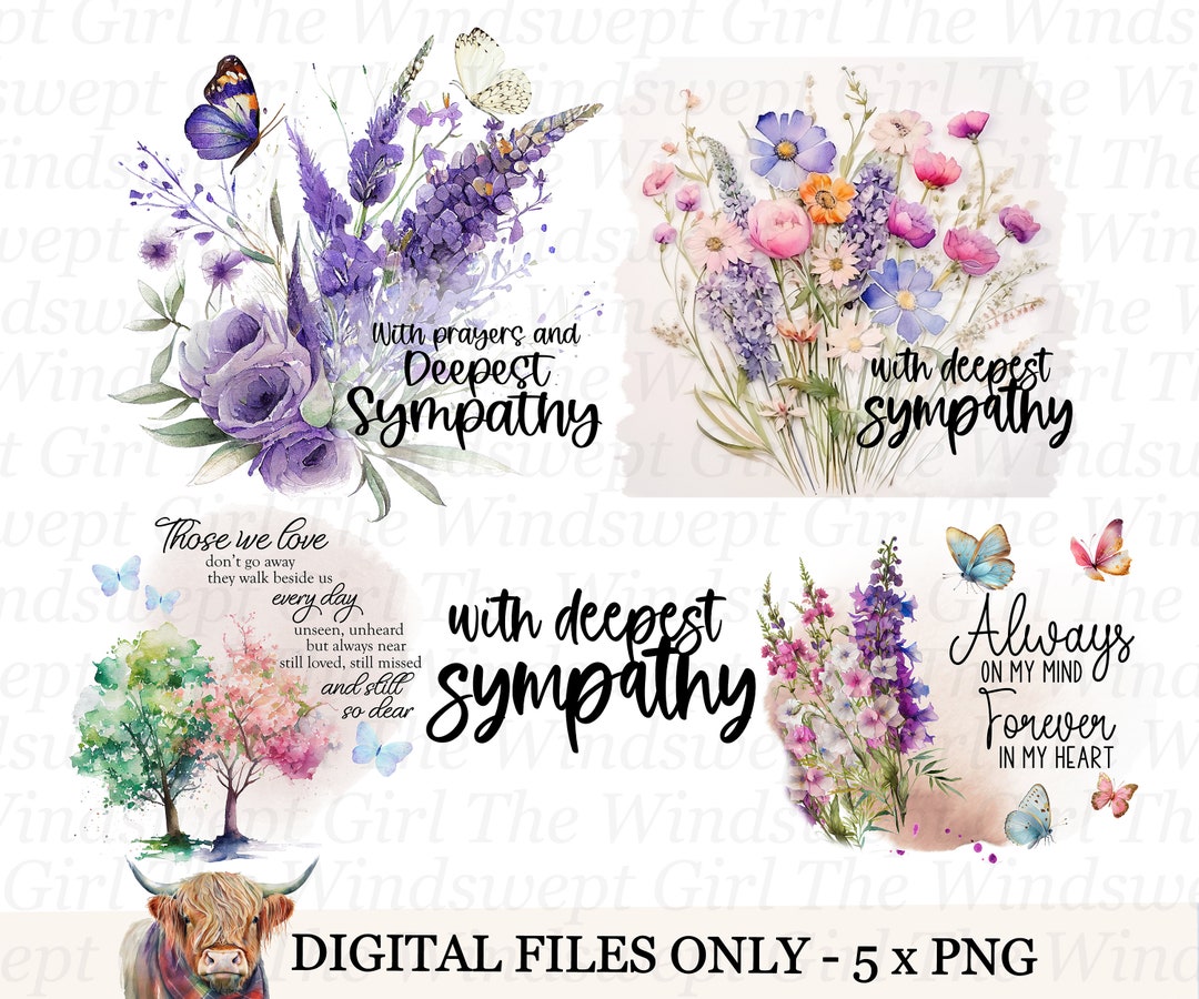 In Loving Memory Clipart, Memorial PNG Files, Loss of Loved One ...