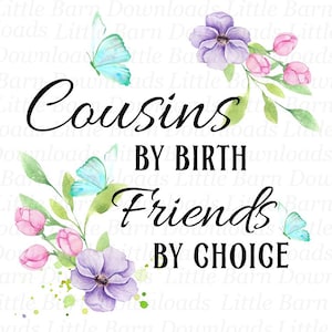 Best Ever Cousin Clipart, Cousin PNG Files, PNG Bundle, Sublimation ...