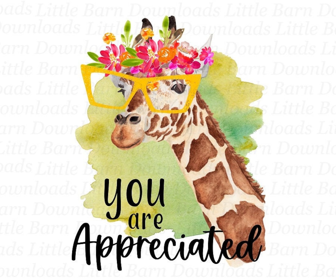 You Are Appreciated PNG Inspirational Clipart (Instant Download) - Etsy