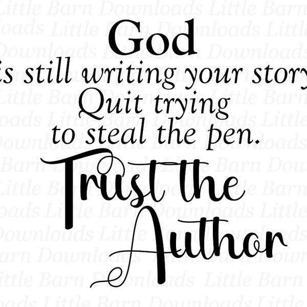 God Still Writing Svg - Etsy