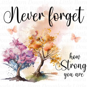 Never Forget How Strong You Are Clipart, Stronger Than You Know PNG ...