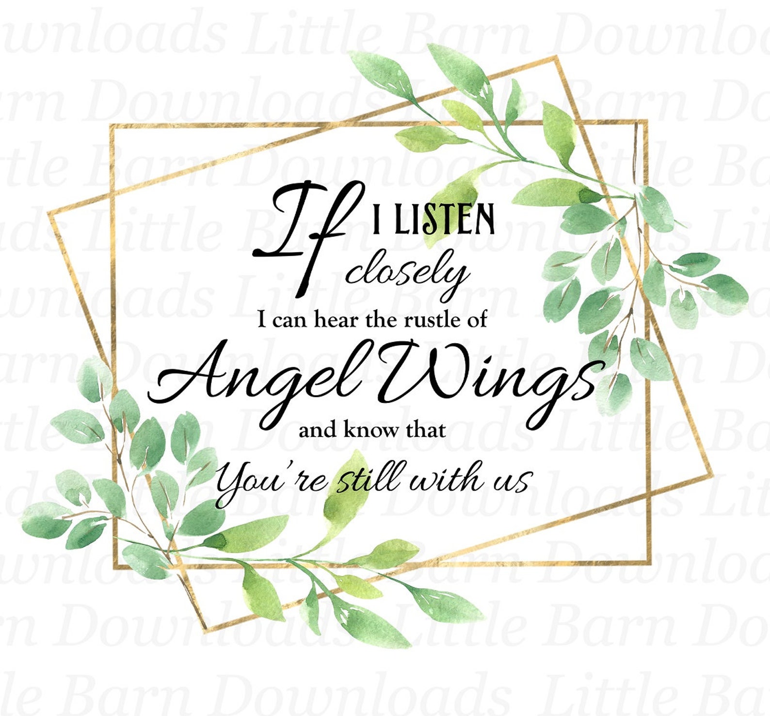 Memorial Sayings PNG in Loving Memory Clipart Sublimation - Etsy