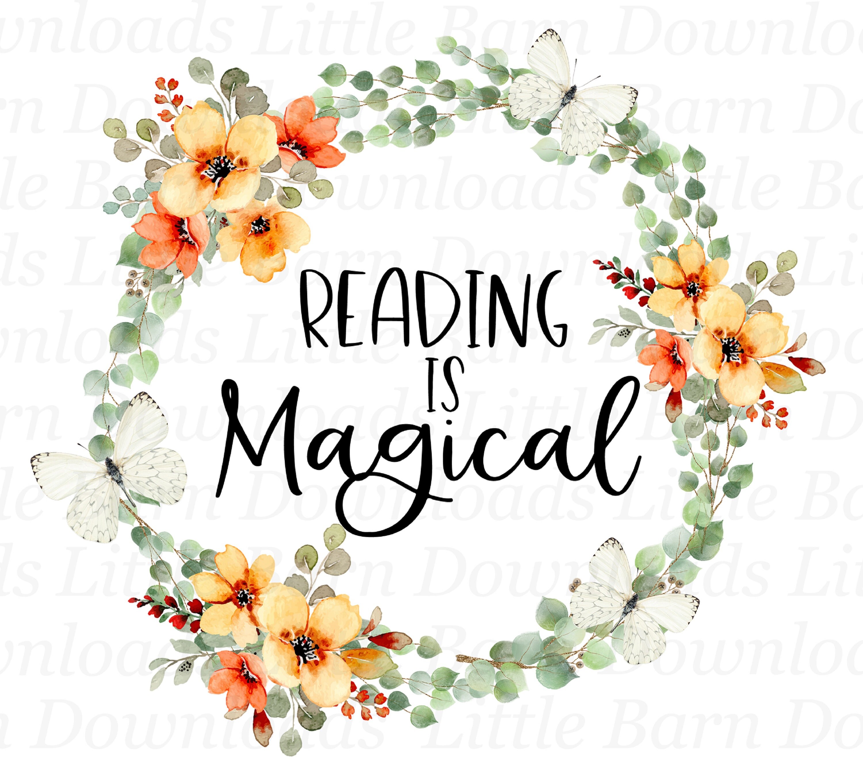 Book PNG Bundle PNG Bundles Sublimation Bundles Floral | Etsy