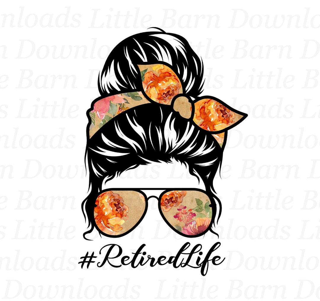 Retired Life PNG, Retired Clipart, Instant Digital Download, Retirement ...