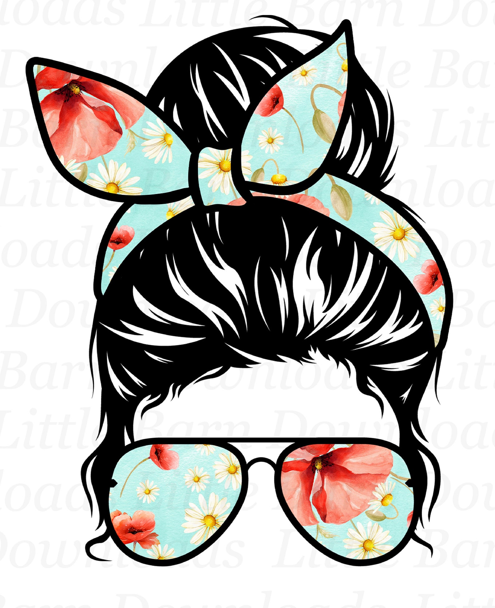 Momlife Bundle PNG Mom Life Clipart Messy Bun Face Messy - Etsy