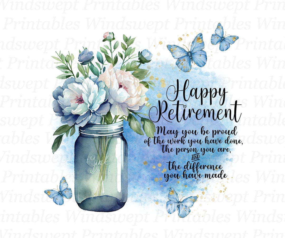 Happy Retirement Clipart, Let the Fun Begin, Sublimation Graphics ...