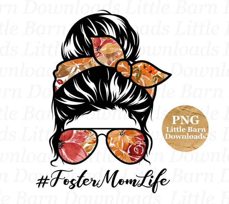 Foster Mom Life PNG Foster Mom Clipart Foster Parent Foster - Etsy